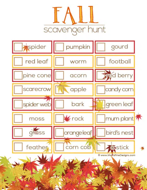 20+ FREE Printable Fall Worksheets for Kids - My Happy Homeschooling