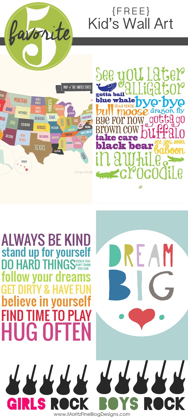 How To Use Kid Wall Art To Decorate A Room Free Printable Included How To Use Kid Wall Art To Decorate A Room Free Printable Included
