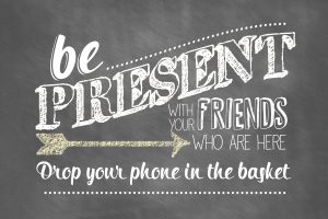 Cell Phone Drop Zone Printable | Free Printable Included