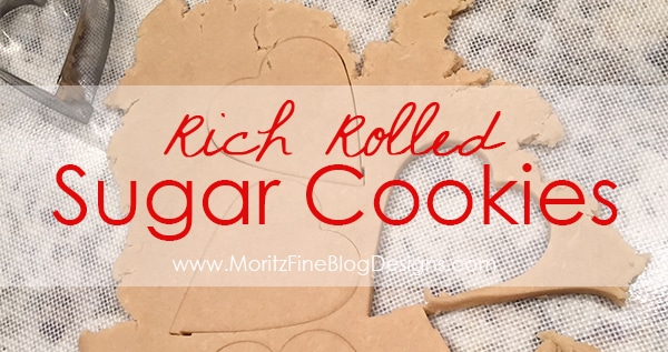 Rich Rolled Sugar Cookies