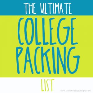The Ultimate College Packing Checklist | Free Printable