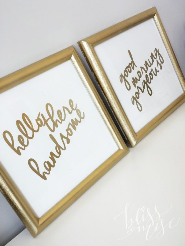 Signs For The Master Bedroom | Free Printable Included