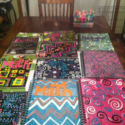 10 Creative & Easy Ways to Decorate School Notebooks