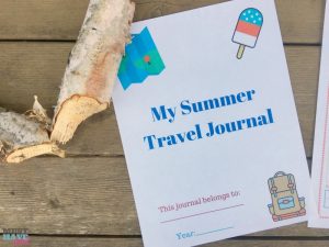 Summer Travel Journal | Free Summer Printable Day #26