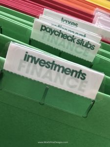 Simple Steps to Get Your File Cabinet Organized with Free Printables