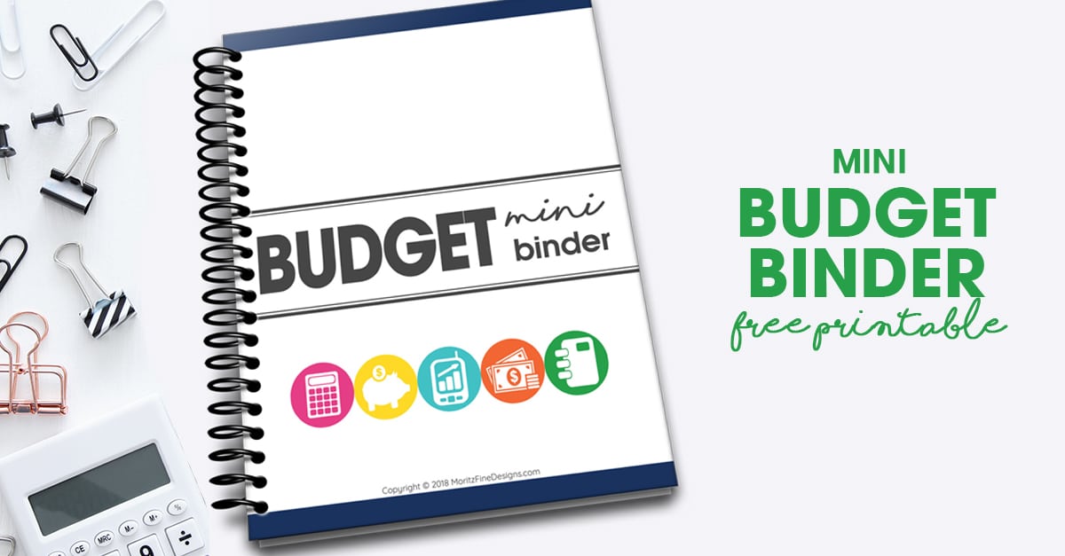 Mini Budget Binder Free Printable Download