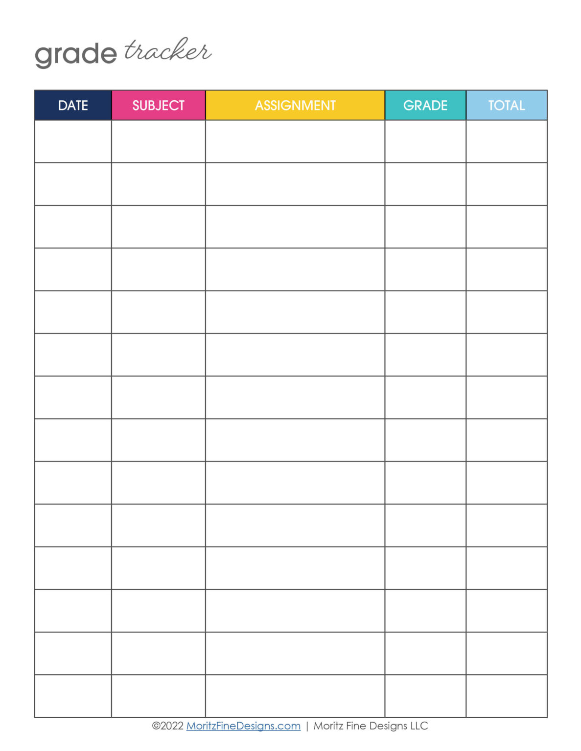 2025-2026 Dated Student Planner