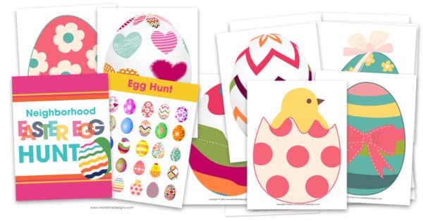 Neighborhood Easter Egg Hunt | Fun Social Distancing Activity for Kids