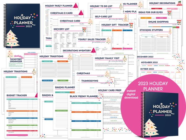 Holiday Planner & Organizer | Instant Access Digital Download